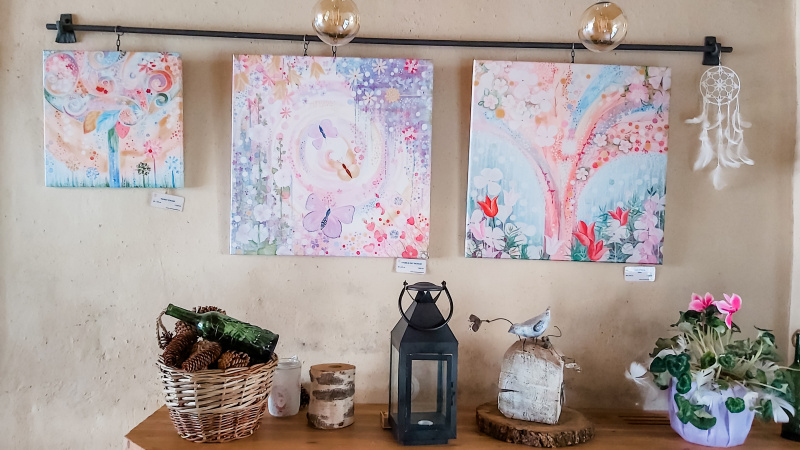 Výstava obrazů v Kaplici